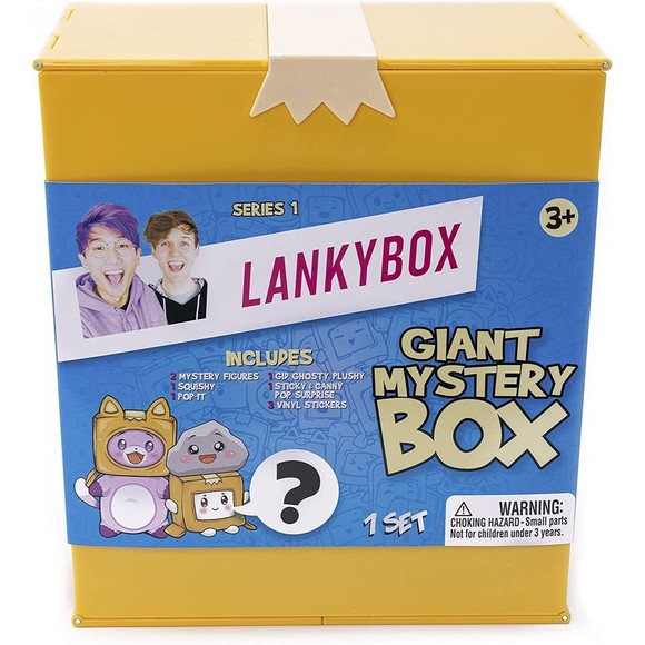 Bonkers | Toys | Lankybox Giant Mystery Lanky Box Set Series Glow In ...